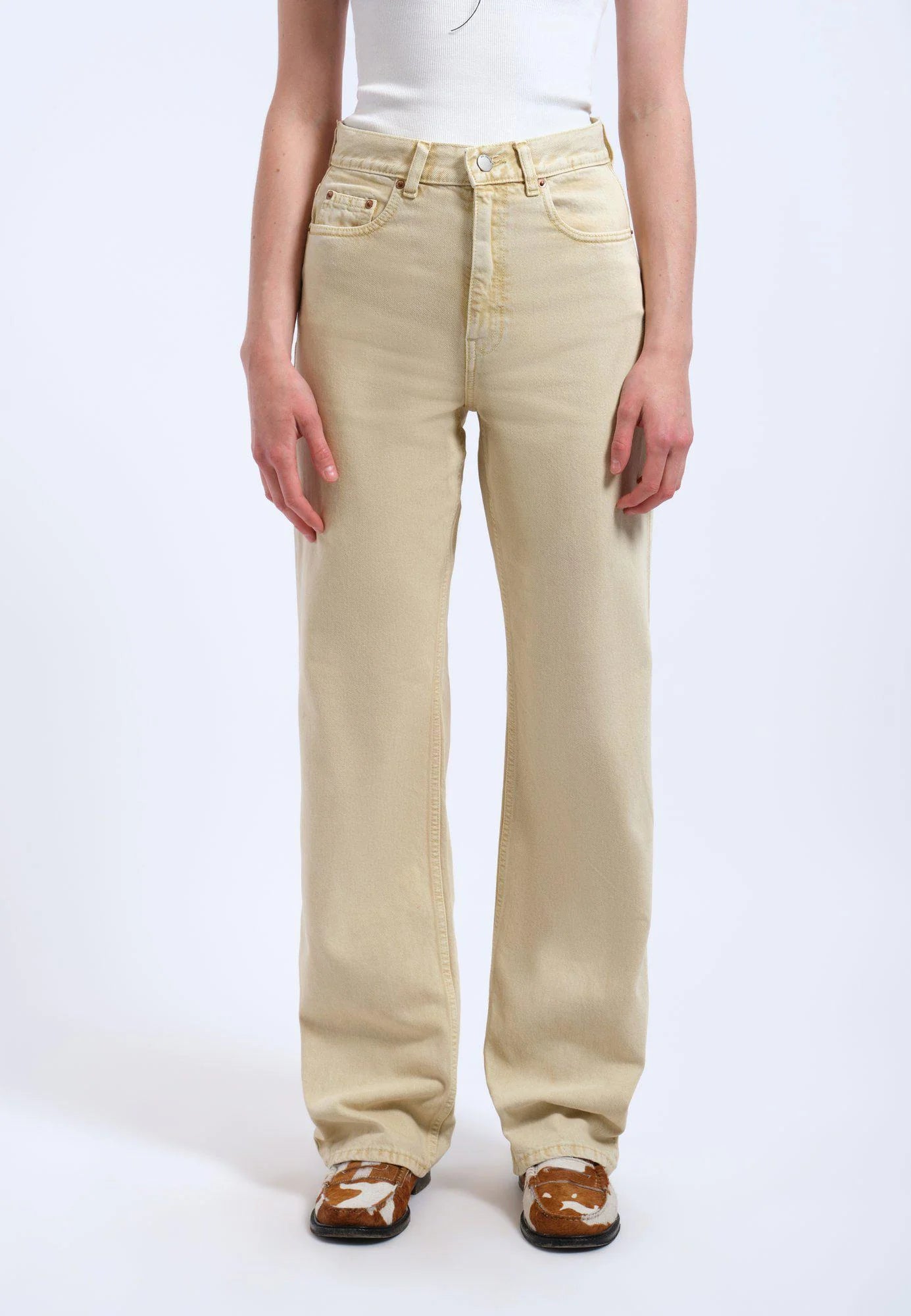 ECHO BUFF YELLOW JEAN