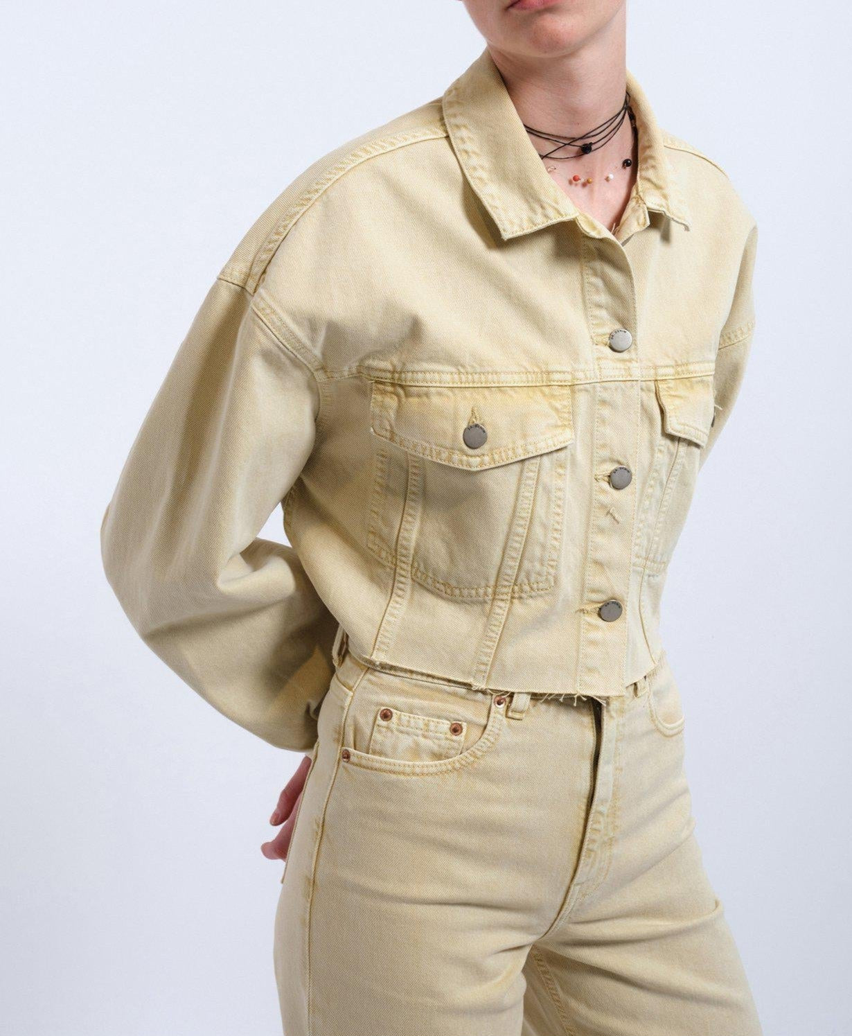 SANDI JACKET BUFF YELLOW